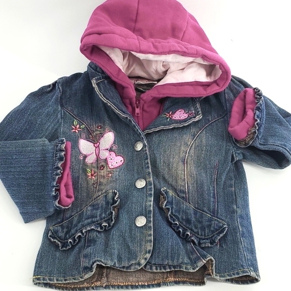 Levi's | Jackets & Coats | Levis Toddler Girls Hooded Denim Jacket | Poshmark